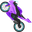 Motorcycle Racing cursor – Custom Cursor browser extension