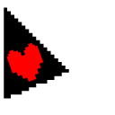 Undertale Determination Soul cursor – Custom Cursor browser extension