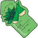 VSCO Girl Aloe Face Mask and Succulent cursor – Custom Cursor browser ...