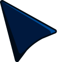 Navy cursor – Custom Cursor browser extension