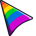 Rainbow cursor – Custom Cursor browser extension