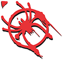 Spider-Man Miles Morales Logo cursor – Custom Cursor browser extension