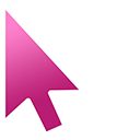 Young Rose Gradient cursor – Custom Cursor browser extension