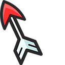 Bow Arrow cursor – Custom Cursor browser extension