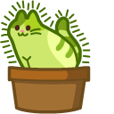 Cute Catctus cursor – Custom Cursor browser extension