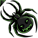 Halloween Acid Spider cursor – Custom Cursor browser extension