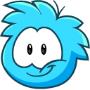 Club Penguin Blue and Red Puffles cursor – Custom Cursor browser extension