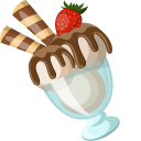 Ice Cream Dessert cursor – Custom Cursor browser extension