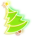 Green Christmas Tree and Red Stocking Neon cursor – Custom Cursor ...