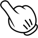 Disney Hand cursor – Custom Cursor browser extension