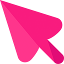 Pink cursor – Custom Cursor browser extension