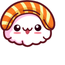 Cute Sushi cursor – Custom Cursor browser extension