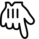 Inverted macOS cursor – Custom Cursor browser extension