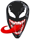Venom Logo Cursor Custom Cursor Browser Extension