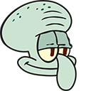 SpongeBob Squidward Clarinet cursor – Custom Cursor browser extension