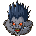 Death Note Ryuk cursor – Custom Cursor browser extension