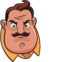 Hello Neighbor cursor – Custom Cursor browser extension