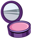 Makeup Brush and Mirror cursor – Custom Cursor browser extension