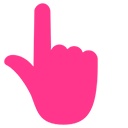 Pink cursor – Custom Cursor browser extension