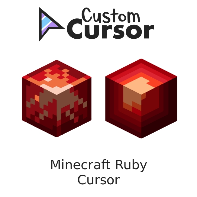 Minecraft Ruby Cursor Custom Cursor