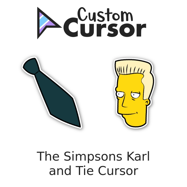 The Simpsons Karl and Tie cursor – Custom Cursor