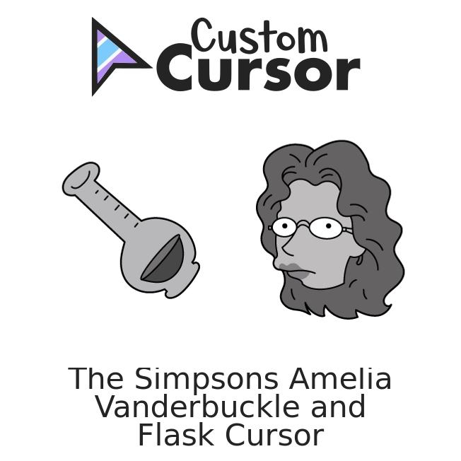 The Simpsons Amelia Vanderbuckle and Flask курсор пак – Custom Cursor