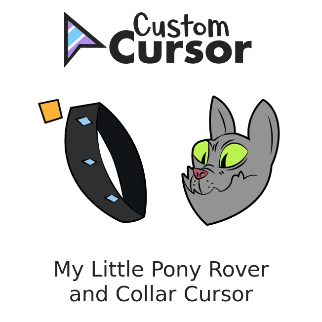 My Little Pony Rover and Collar cursor – Custom Cursor