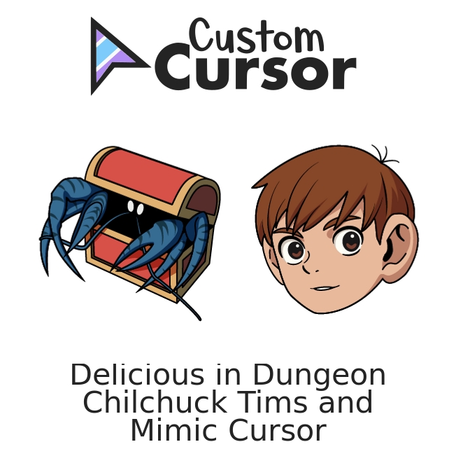 Delicious in Dungeon Chilchuck Tims y Mimic cursor – Custom Cursor