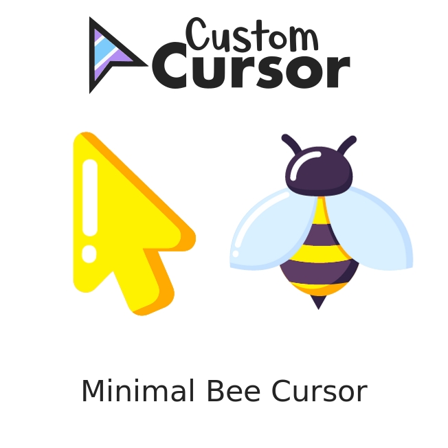 Minimal Bee cursor – Custom Cursor