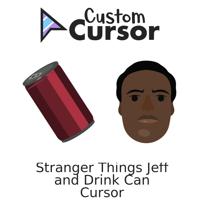 Stranger Things Jeff and Drink Can курсор пак – Custom Cursor