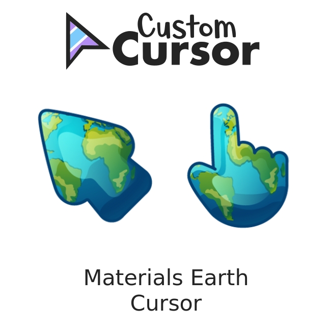 Materials Earth курсор пак – Custom Cursor