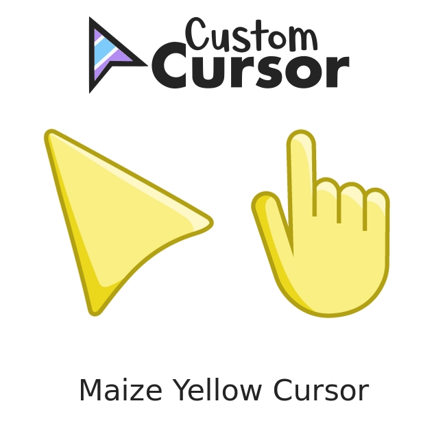 Maize Yellow cursor – Custom Cursor