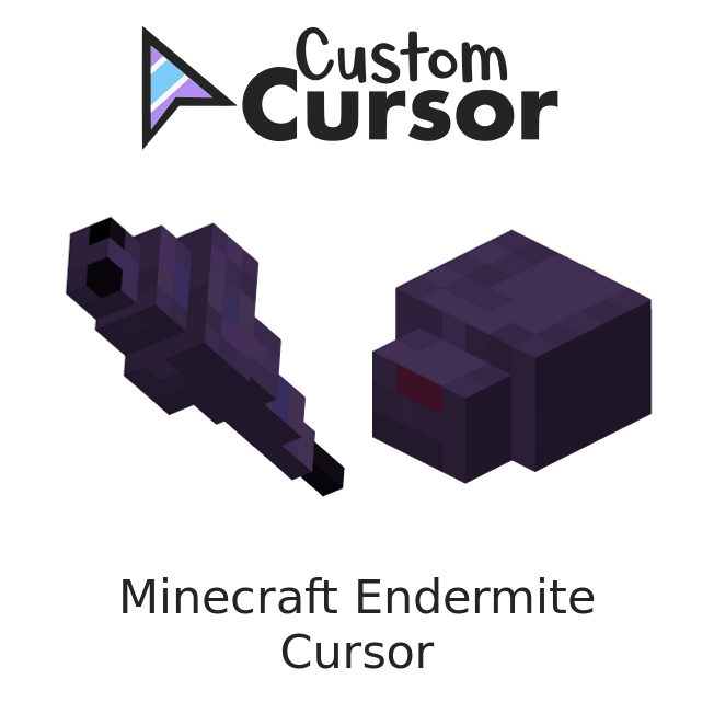 Minecraft Endermite cursor – Custom Cursor
