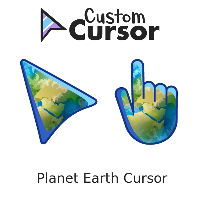 Planet Earth cursor – Custom Cursor