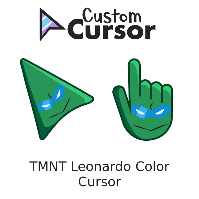 TMNT Leonardo Color cursor – Custom Cursor