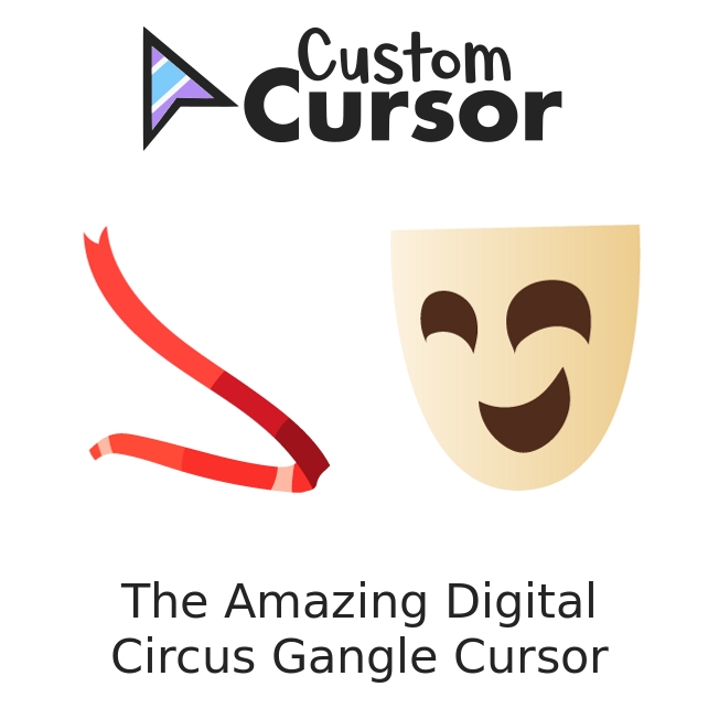 The Amazing Digital Circus Gangle cursor – Custom Cursor