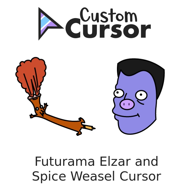 Futurama Elzar y Spice Weasel cursor – Custom Cursor