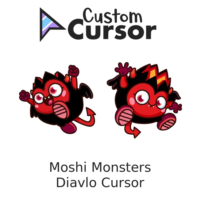Moshi Monsters Diavlo cursor – Custom Cursor