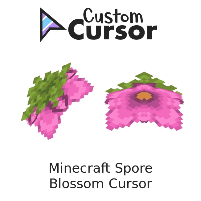 Minecraft Spore Blossom курсор пак – Custom Cursor