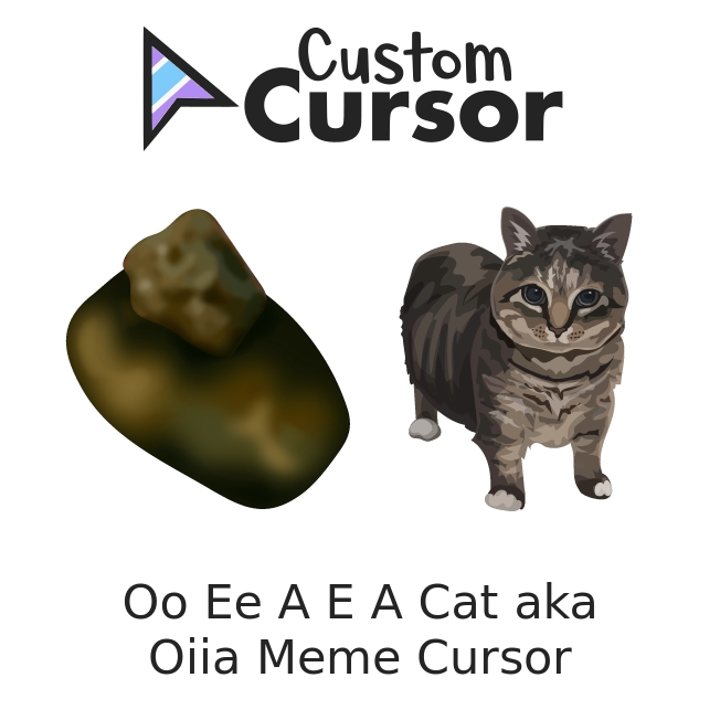 Oo Ee A E A Cat alias Oiia Mème Curseur – Custom Cursor