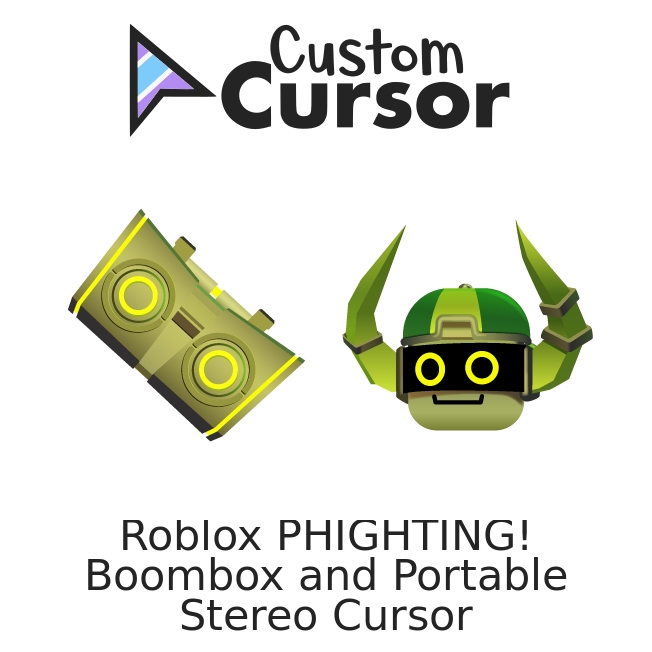 Roblox PHIGHTING! Boombox and Portable Stereo cursor – Custom Cursor