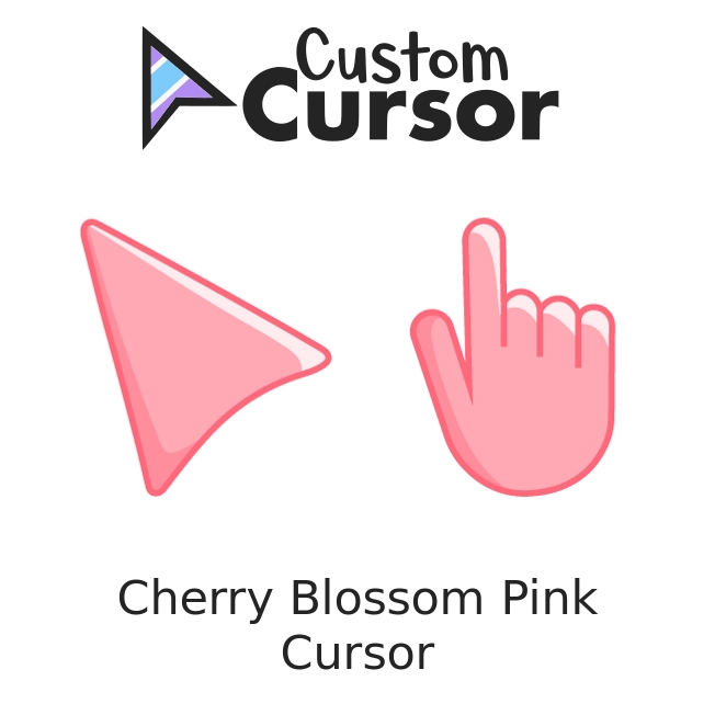 Cherry Blossom Pink cursor – Custom Cursor
