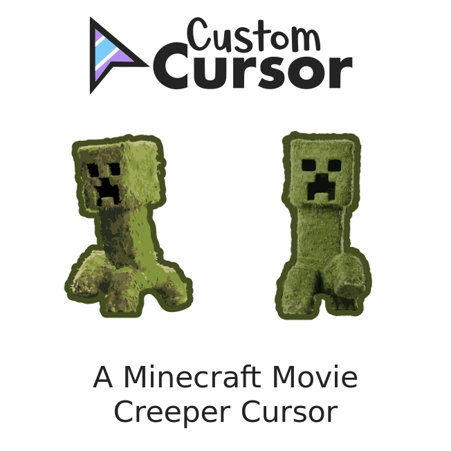 A Minecraft Movie Creeper курсор пак – Custom Cursor