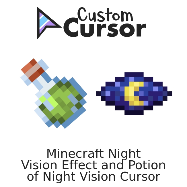 Minecraft Night Vision Effect and Potion of Night Vision cursor ...