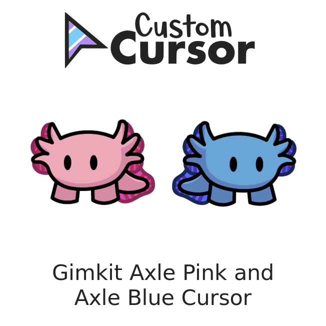Gimkit Axle Pink and Axle Blue cursor – Custom Cursor