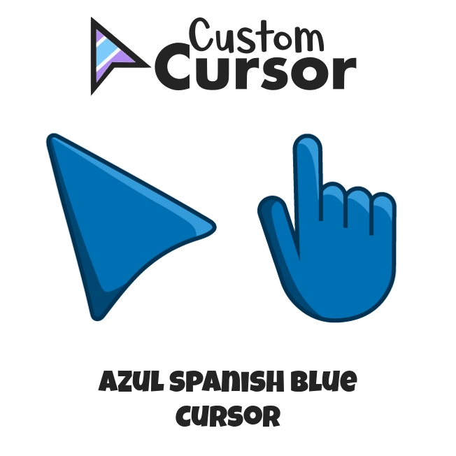 Azul Spanish Blue cursor – Custom Cursor