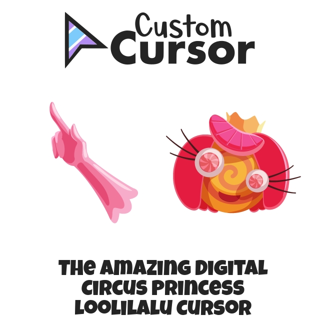 The Amazing Digital Circus Princess Loolilalu курсор пак – Custom Cursor
