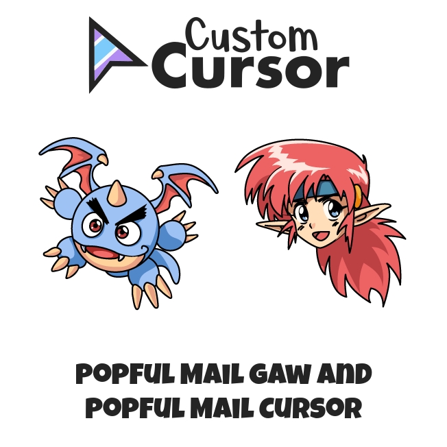 Popful Mail Gaw and Popful Mail cursor – Custom Cursor