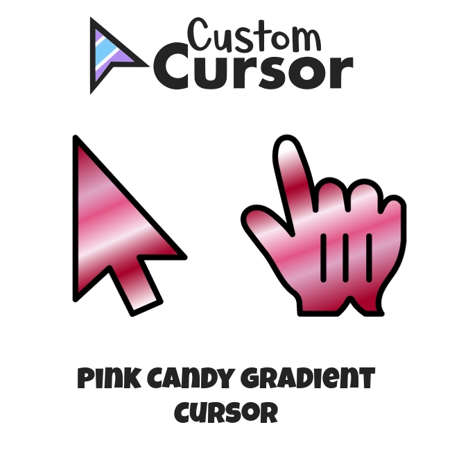 Pink Candy Gradient cursor – Custom Cursor