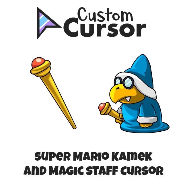Super Mario Kamek and Magic Staff курсор пак – Custom Cursor